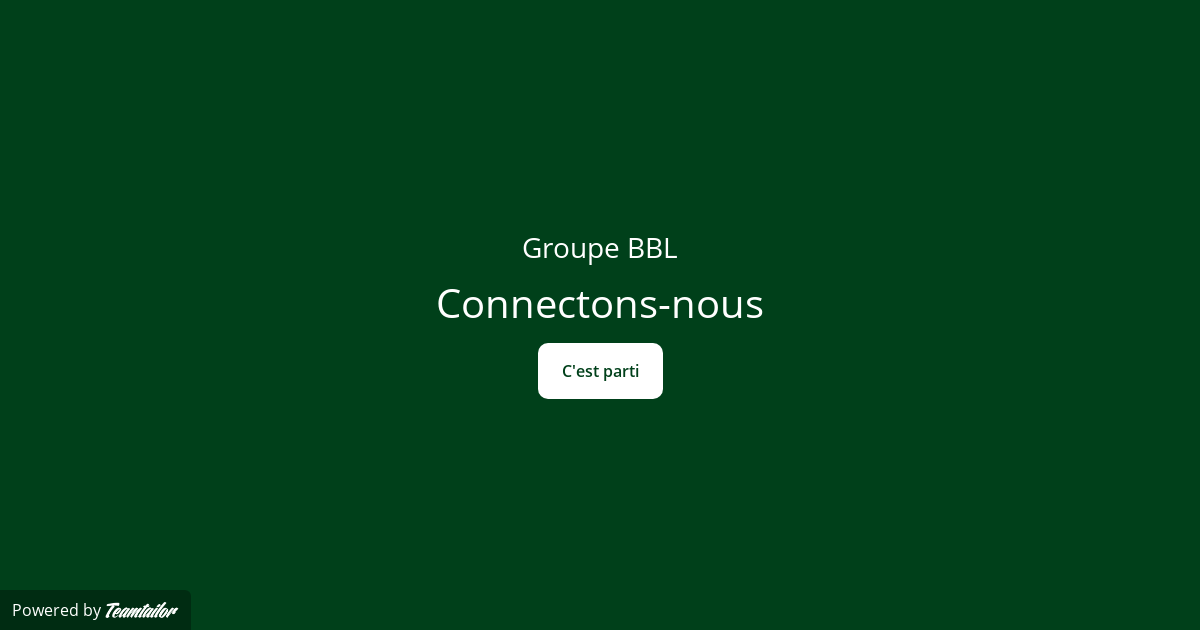 Groupe BBL – Connect