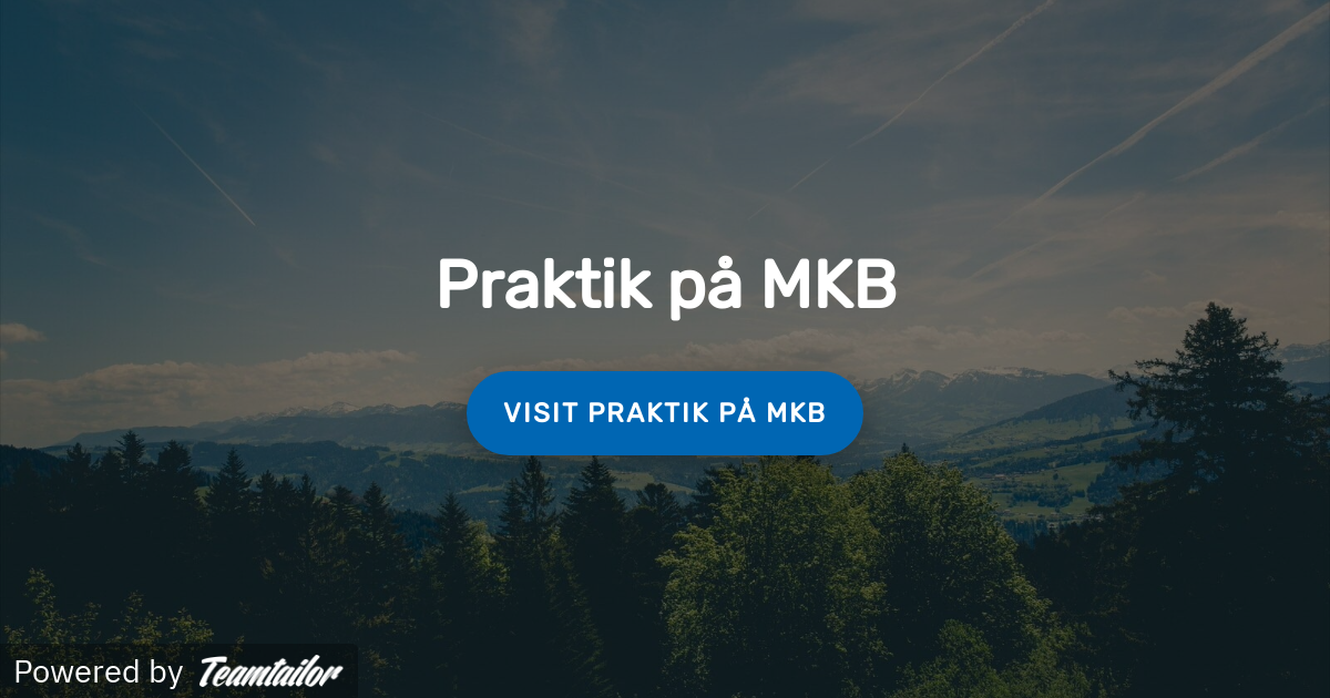 Praktik på MKB - MKB Fastighets AB