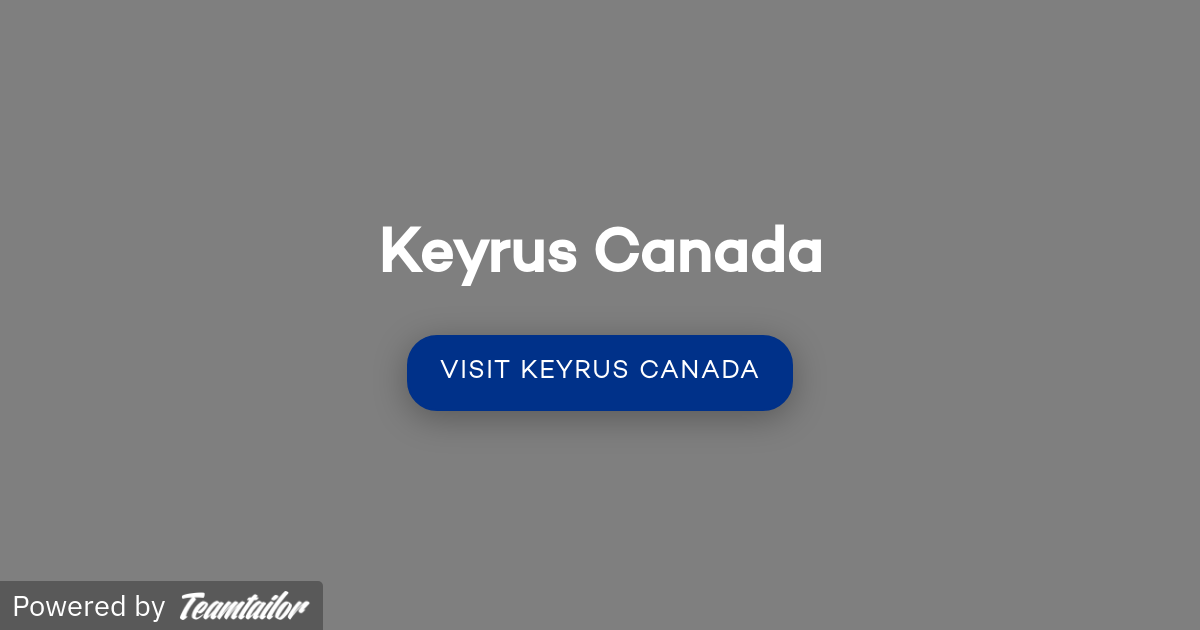 A unique career - Keyrus Canada
