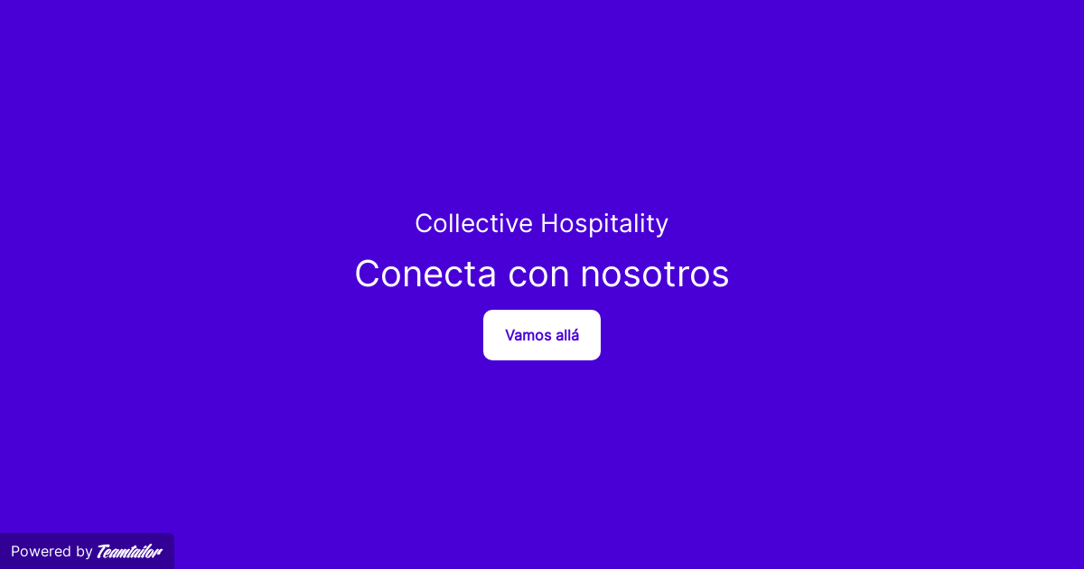 Collective Hospitality – Connect