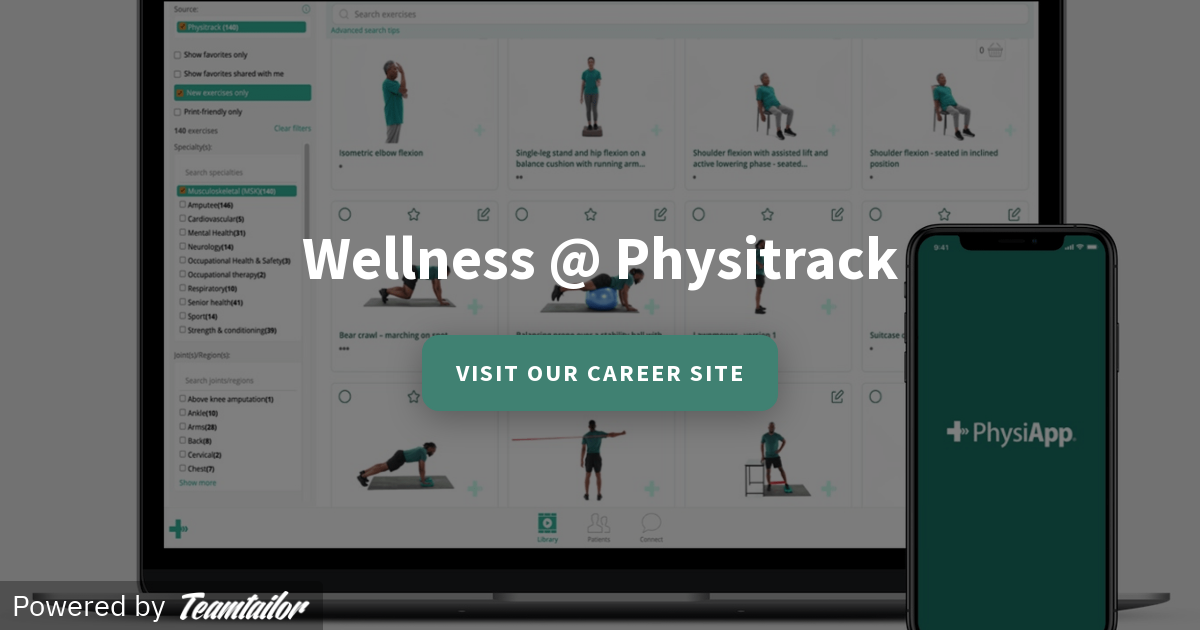 Wellness @ Physitrack - Physitrack