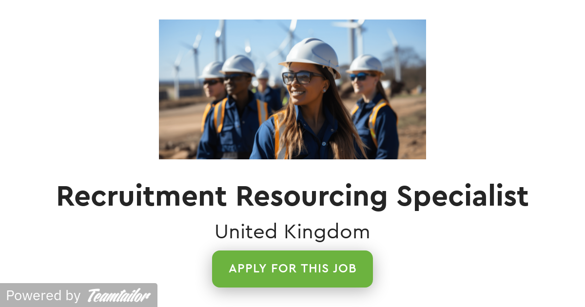 Recruitment Resourcing Specialist - Kariera.Recruitment Services Energy