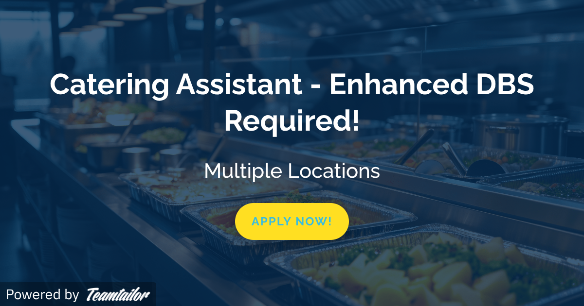 Catering Assistant - Enhanced DBS Required! - Mint People
