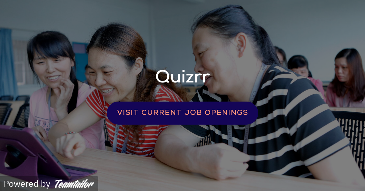 Current job openings - Quizrr