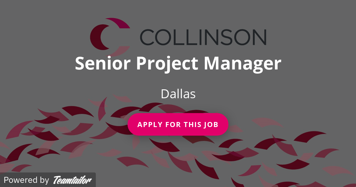 Senior Project Manager - Collinson