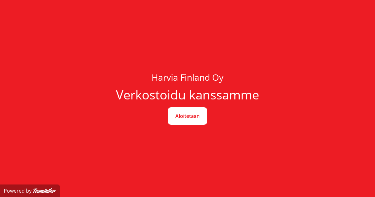 Harvia Finland Oy – Connect
