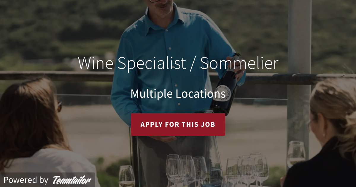 Wine Specialist / Sommelier - Red Hotels Limited