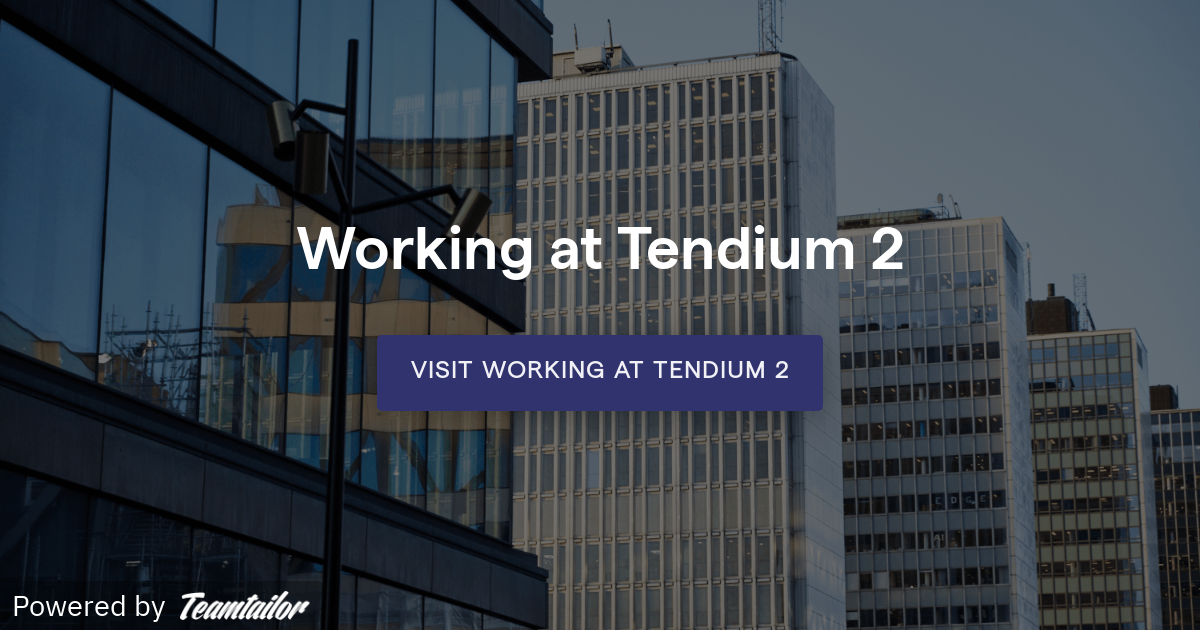 Working as a Software Engineer at Tendium - Tendium