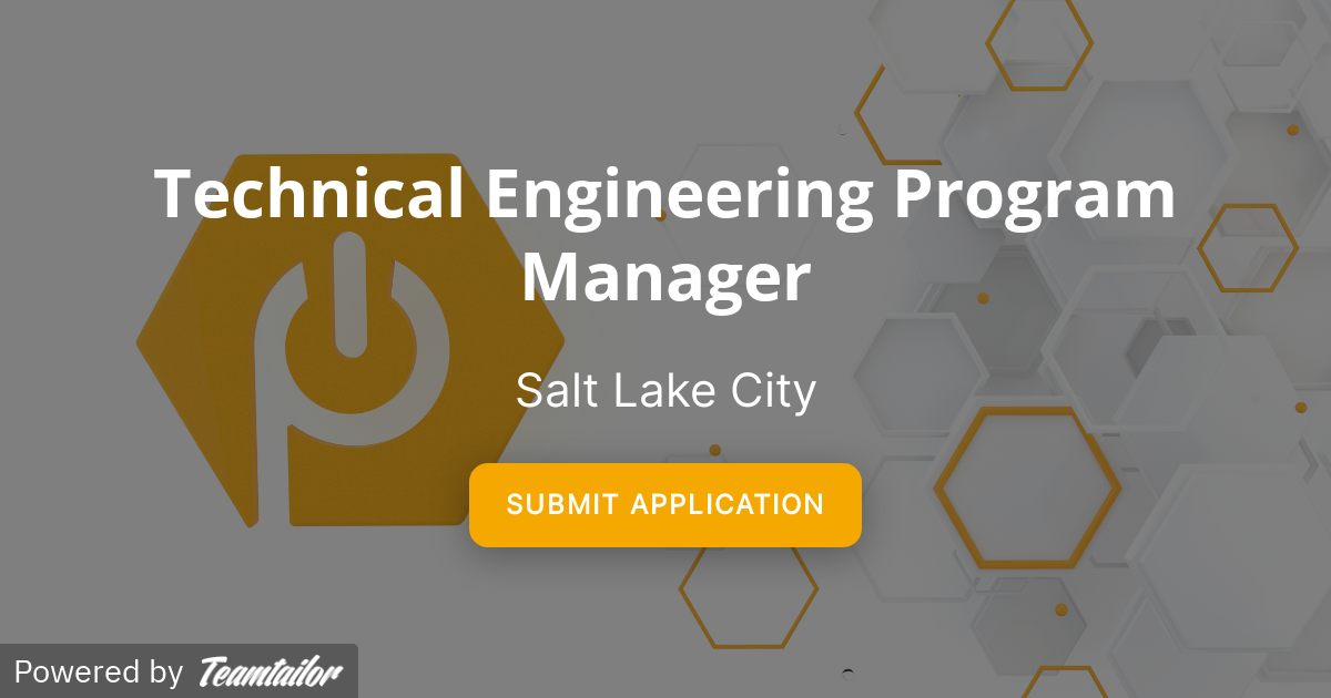 Technical Engineering Program Manager - PassiveLogic