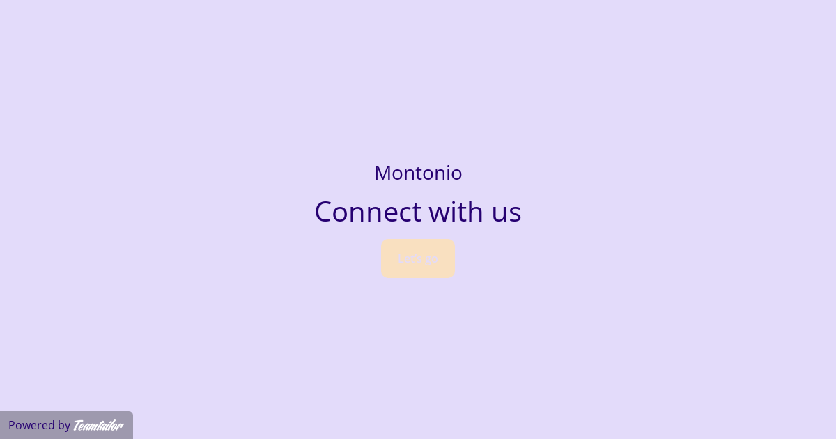 Montonio – Connect