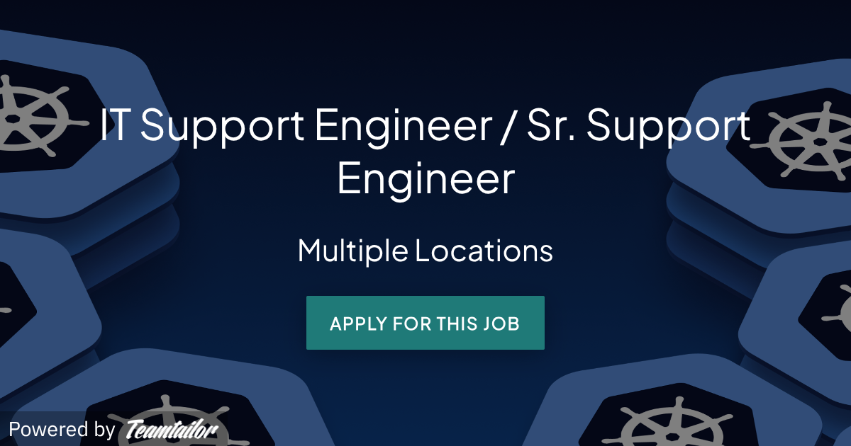 IT Support Engineer / Sr. Support Engineer - Spectro Cloud
