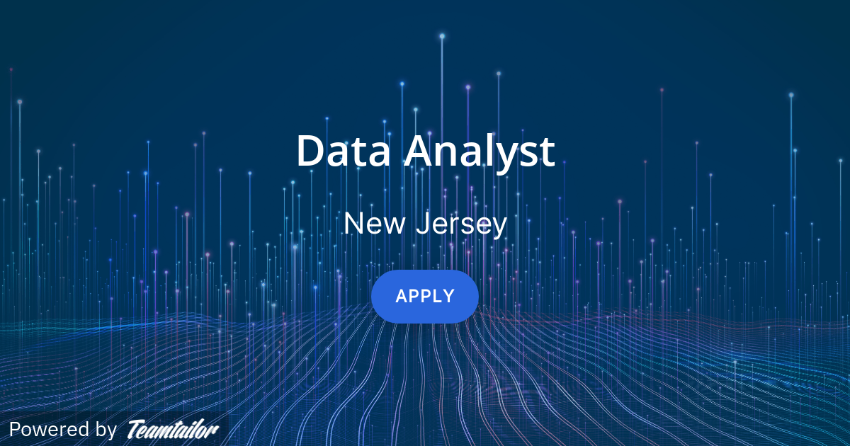 Data Analyst - SDG Group