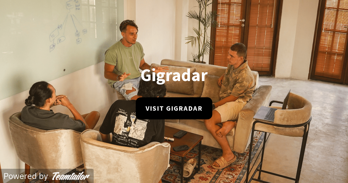 Join the next generation of lead generation!! - GigRadar