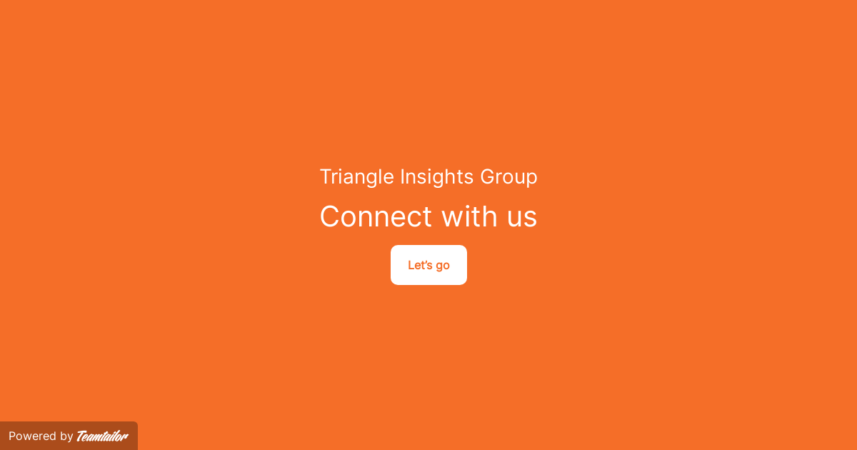 Triangle Insights Group – Connect