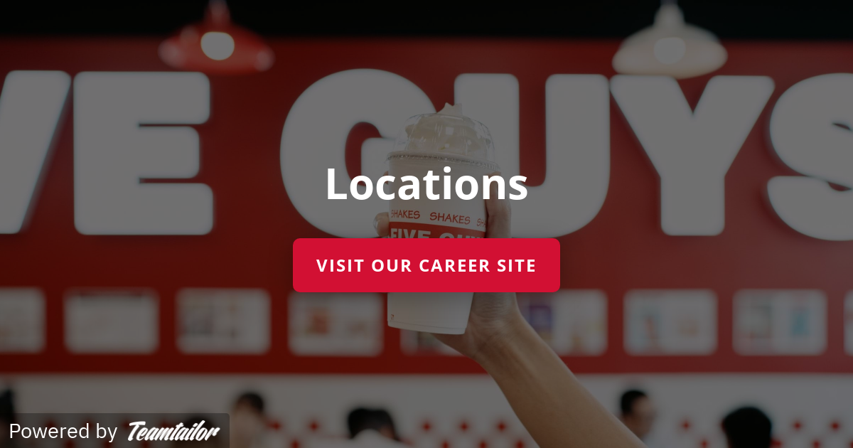 Locations - Five Guys International