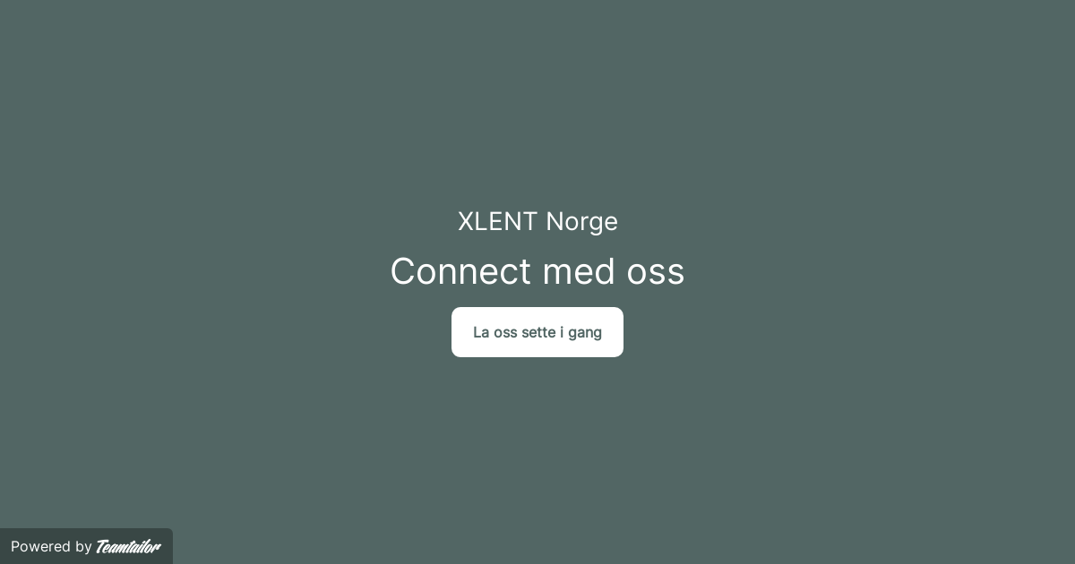 XLENT Norge – Connect