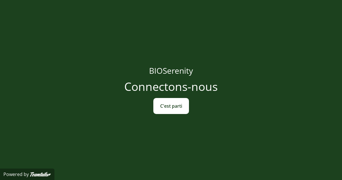 BIOSerenity – Connect