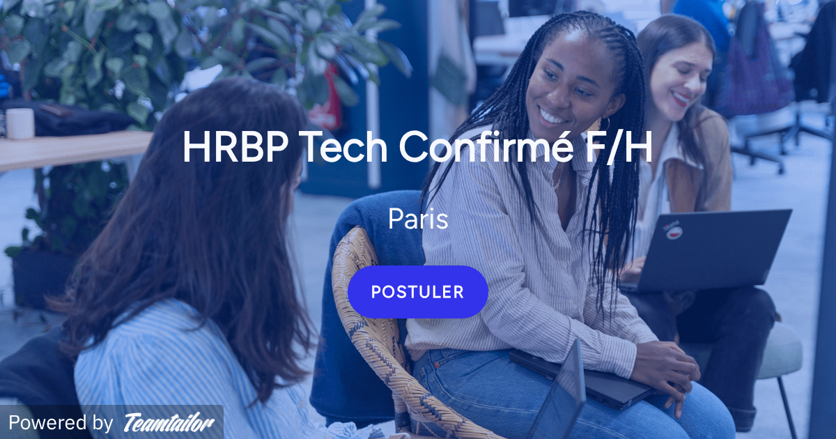 HRBP Tech Confirmé F/H - padoa