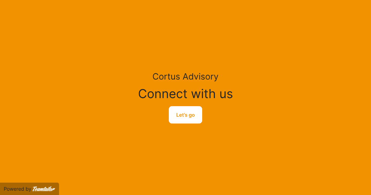 Cortus Advisory – Connect
