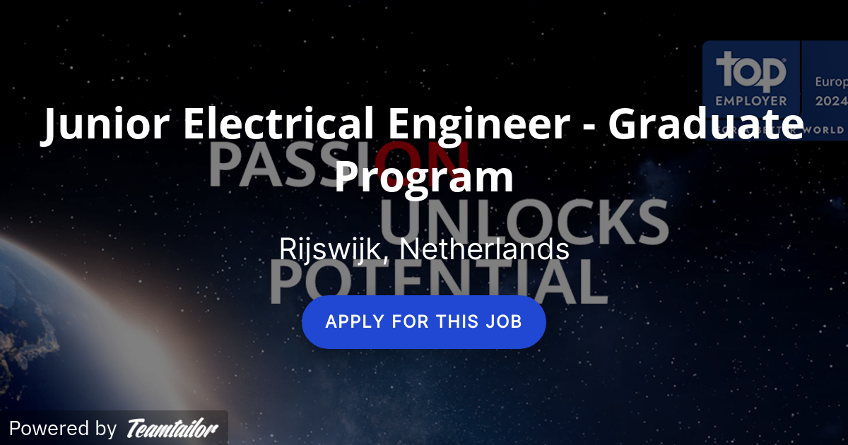 Junior Electrical Engineer - Graduate Program - Huawei Europe