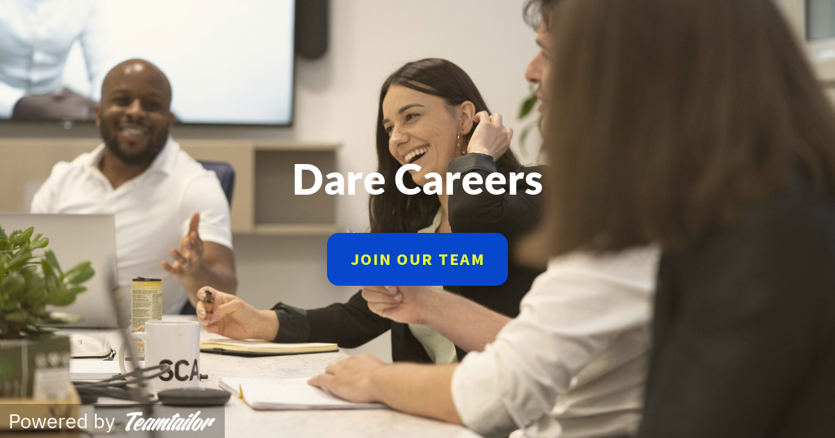 Welcome to our career site - Dare