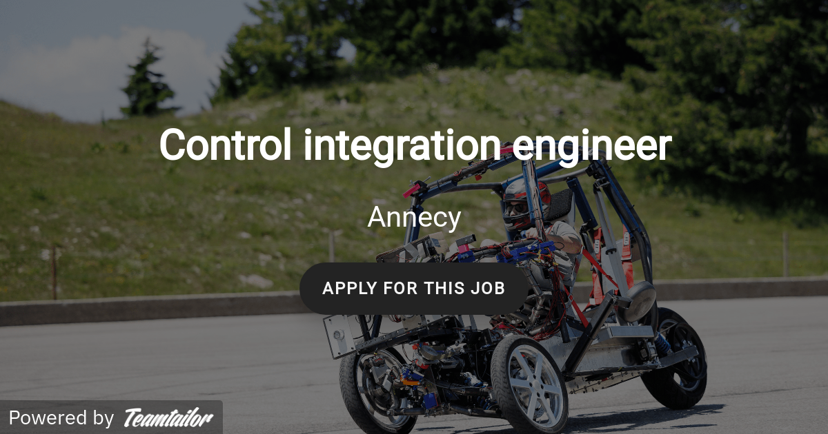 Control integration engineer - CIXI