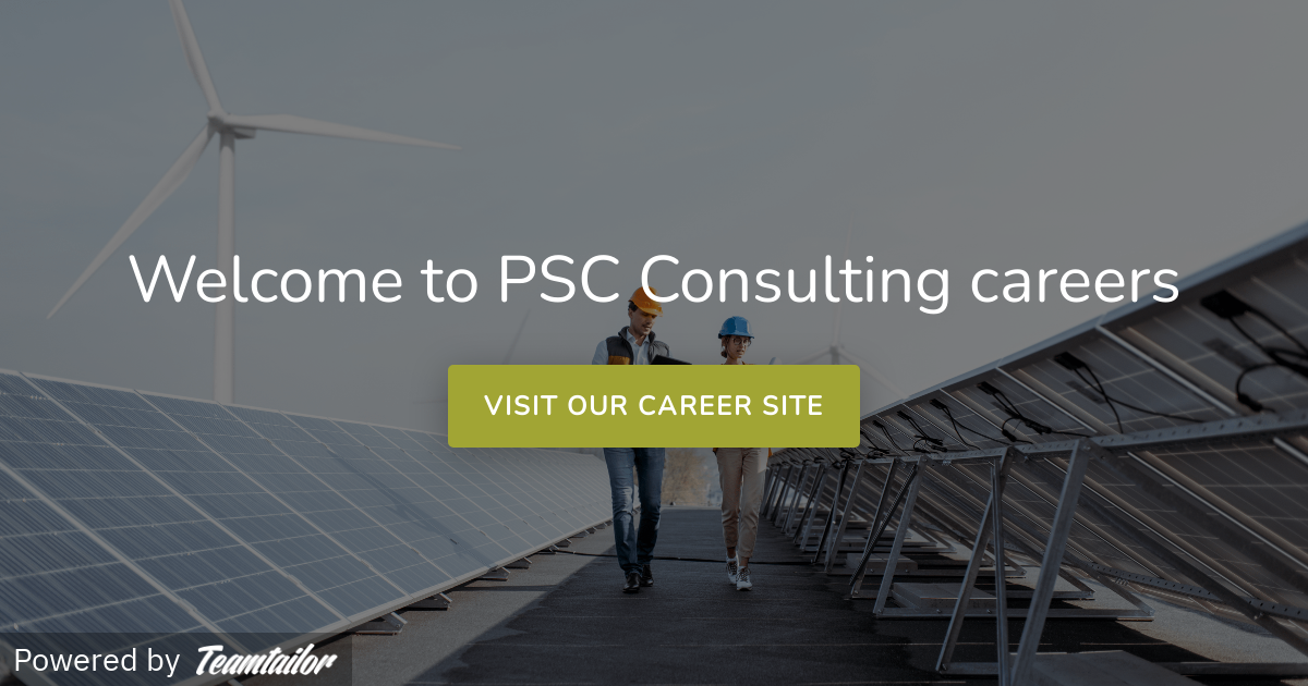 Careers That Power A More Sustainable World - PSC Consulting - PSC ...