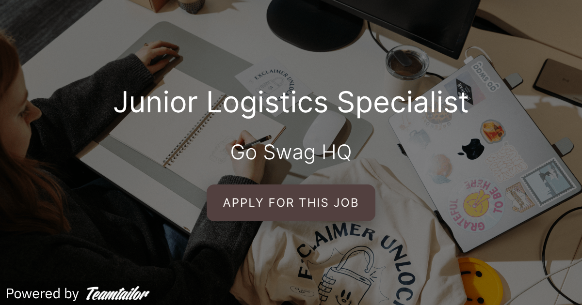 Junior Logistics Specialist - Go Swag