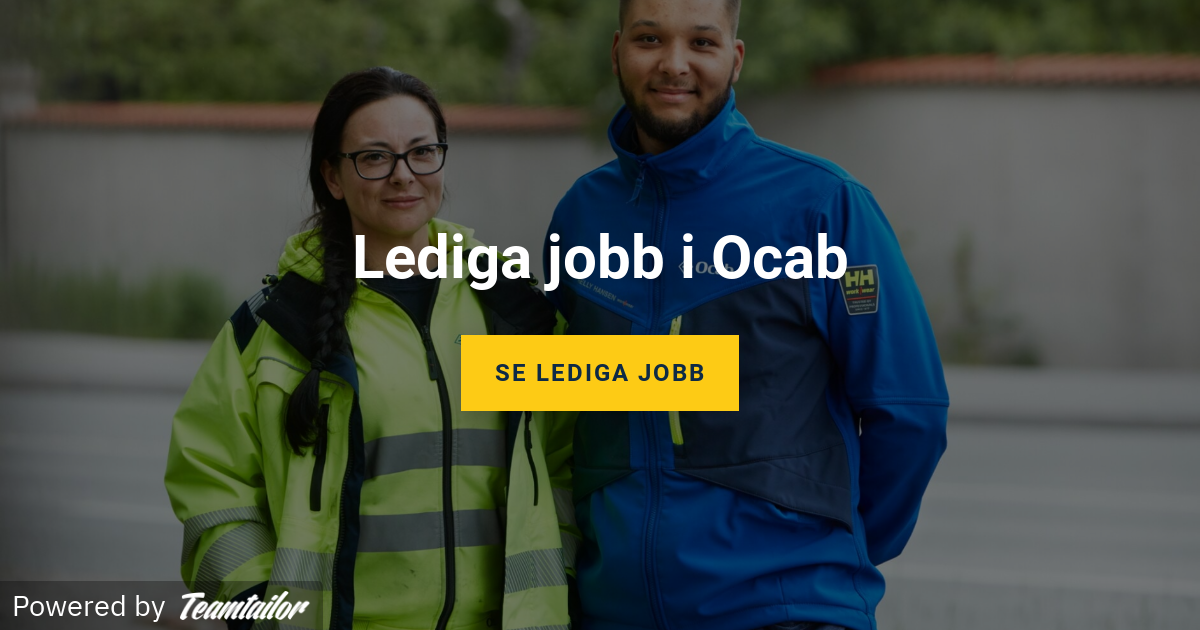Jobba hos oss - Ocab Sverige