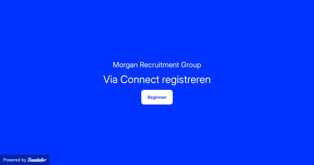 Morgan Recruitment Group – Connect