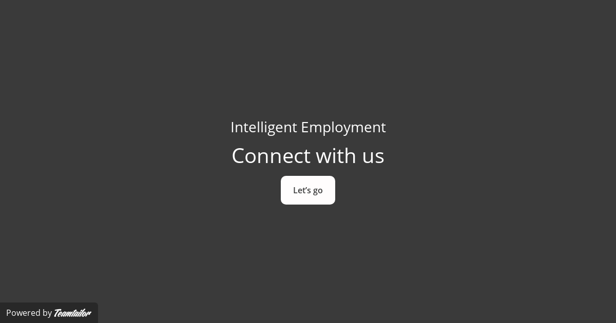 Intelligent Employment – Connect