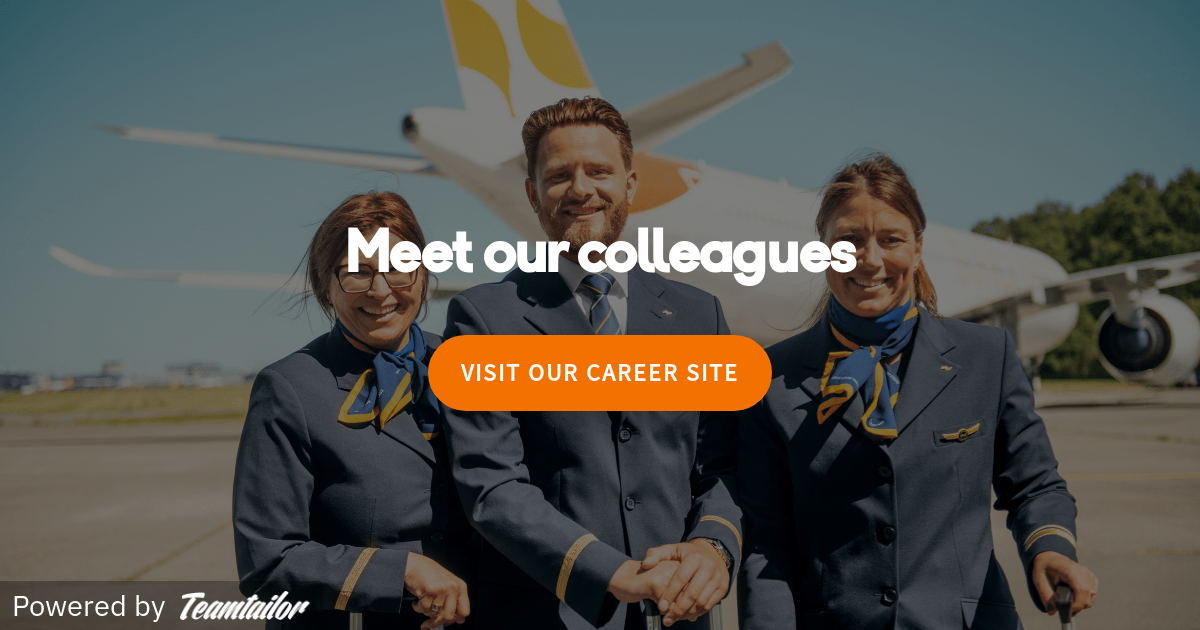 Meet our colleagues - Sunclass Airlines