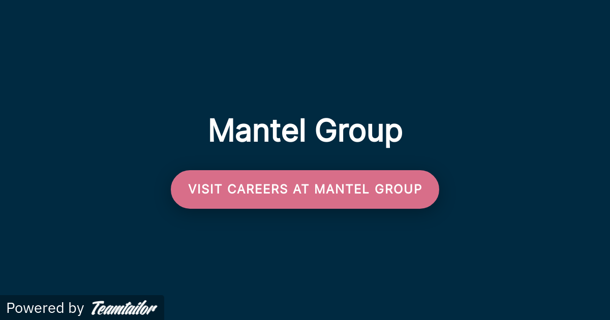 Careers In Tech | Cloud, Data, Digital, Security - Mantel