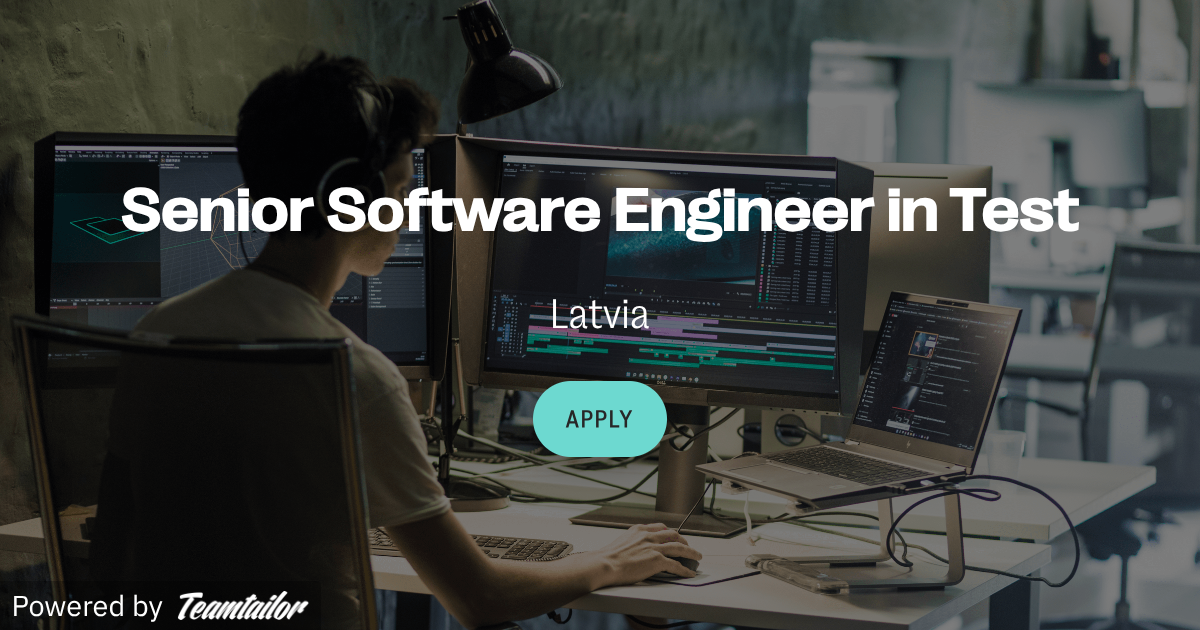 Senior Software Engineer in Test - FYUL