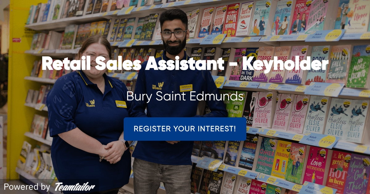 Retail Sales Assistant - Keyholder - The Works