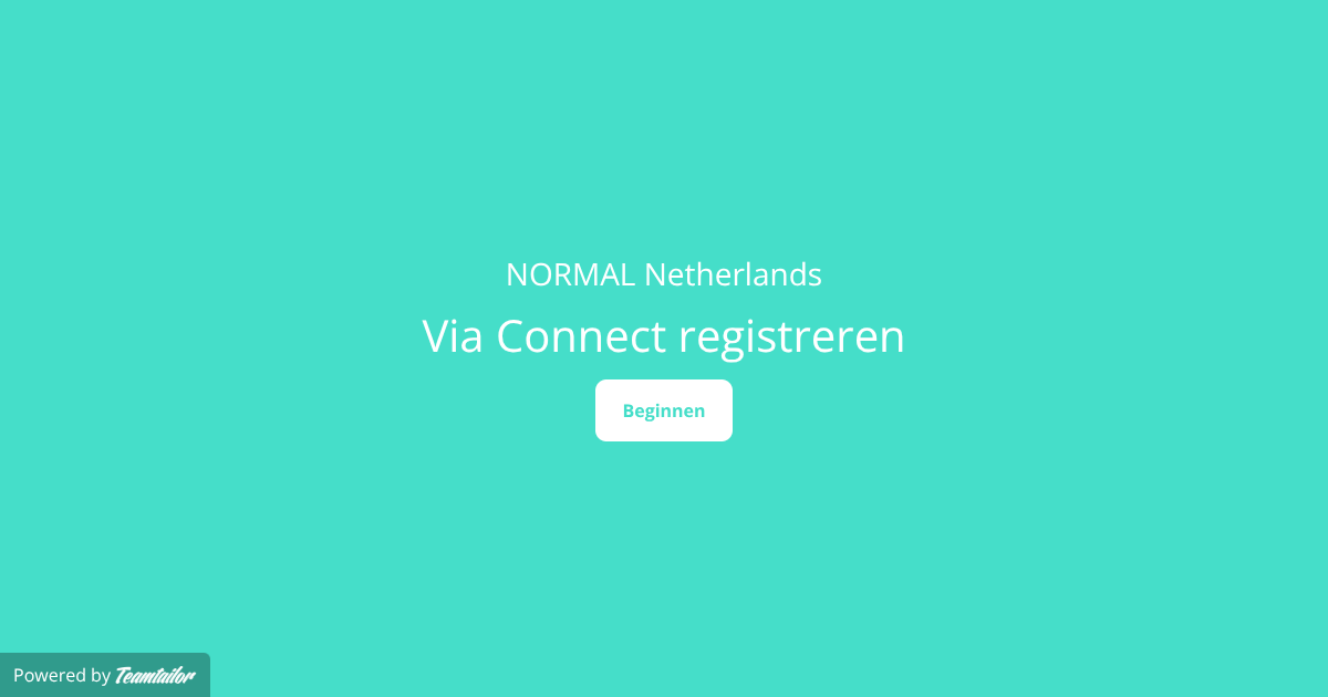 NORMAL Netherlands – Connect