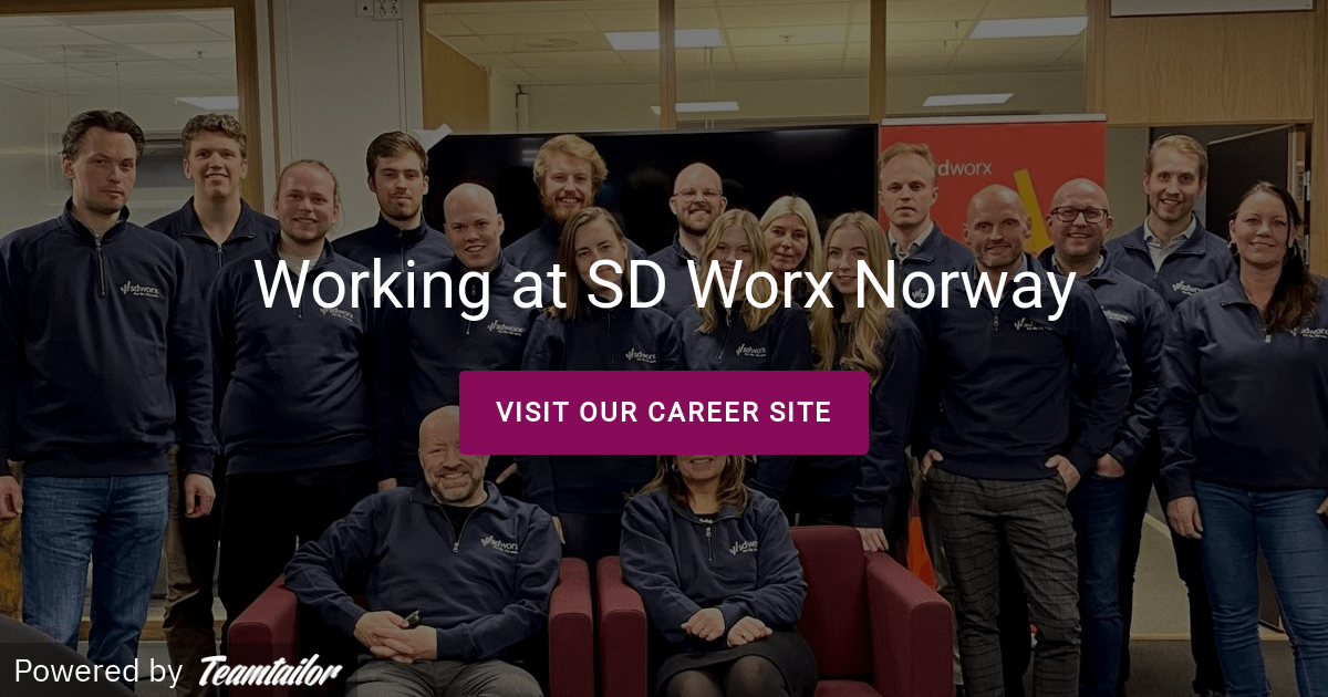 Working at SD Worx Norway - SD Worx