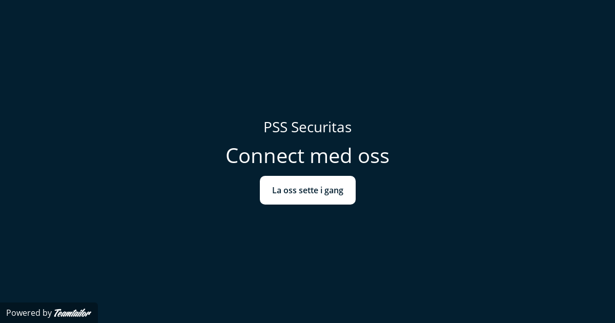 PSS Securitas – Connect