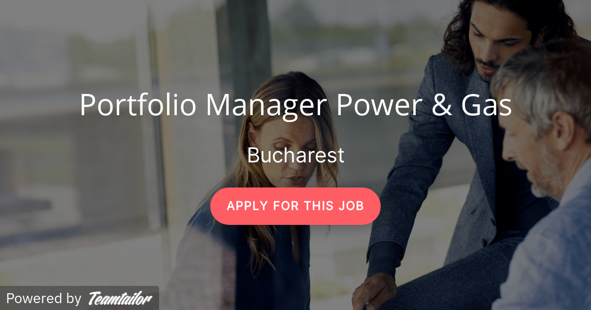 Portfolio Manager Power & Gas - Axpo Group