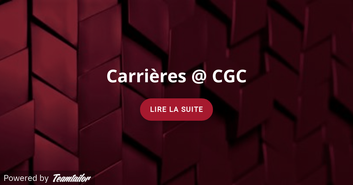 Carrières chez CGC - USG Corporation