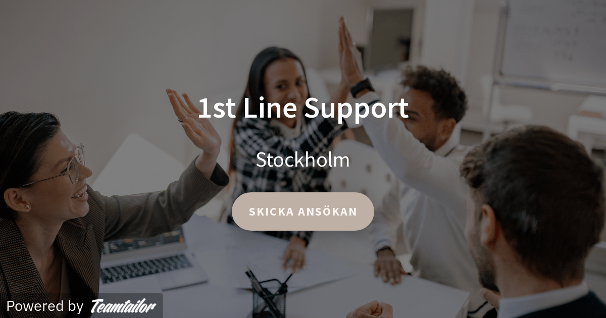 1st Line Support - Camai