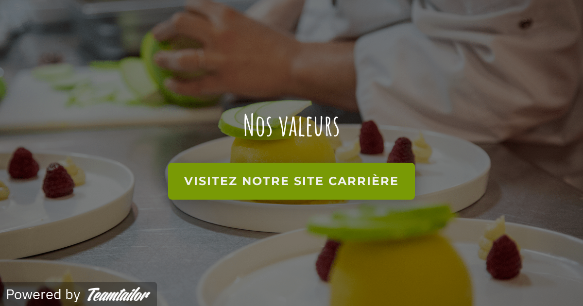 Nos valeurs - Api Restauration