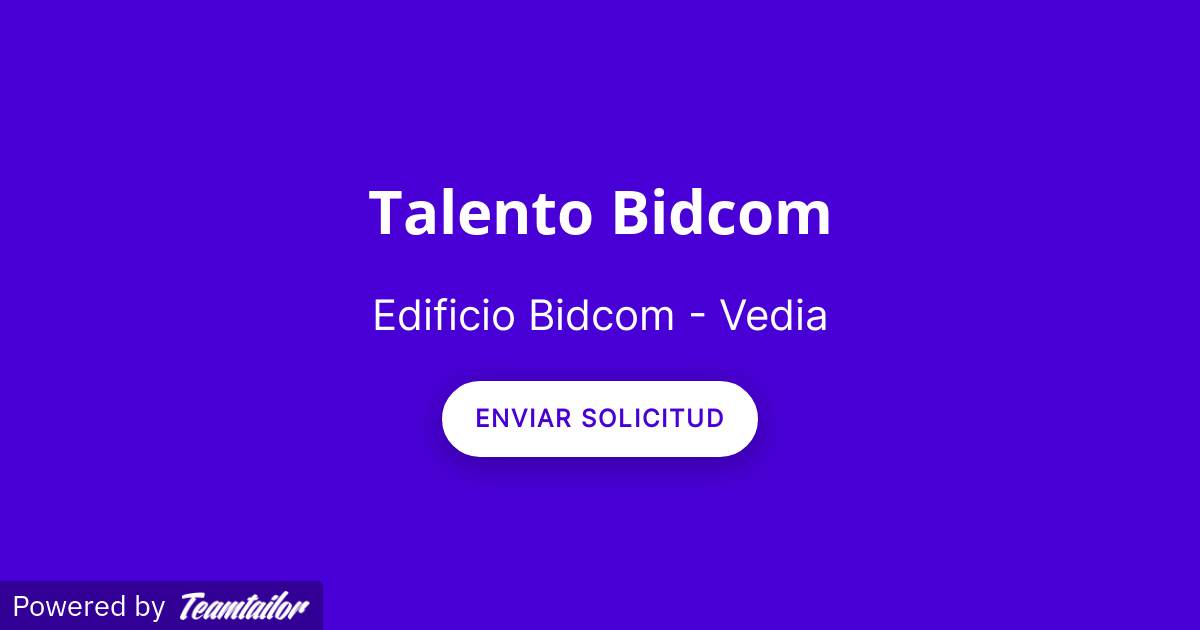 Talento Bidcom - Bidcom