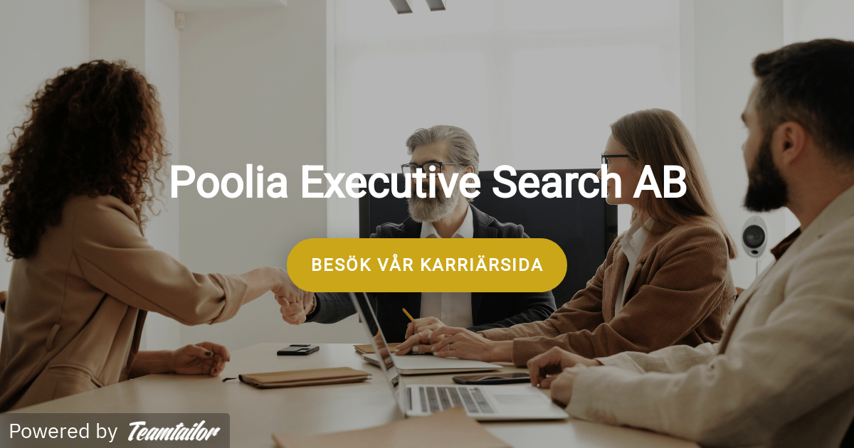 Poolia Executive Search AB - Poolia Executive Search AB