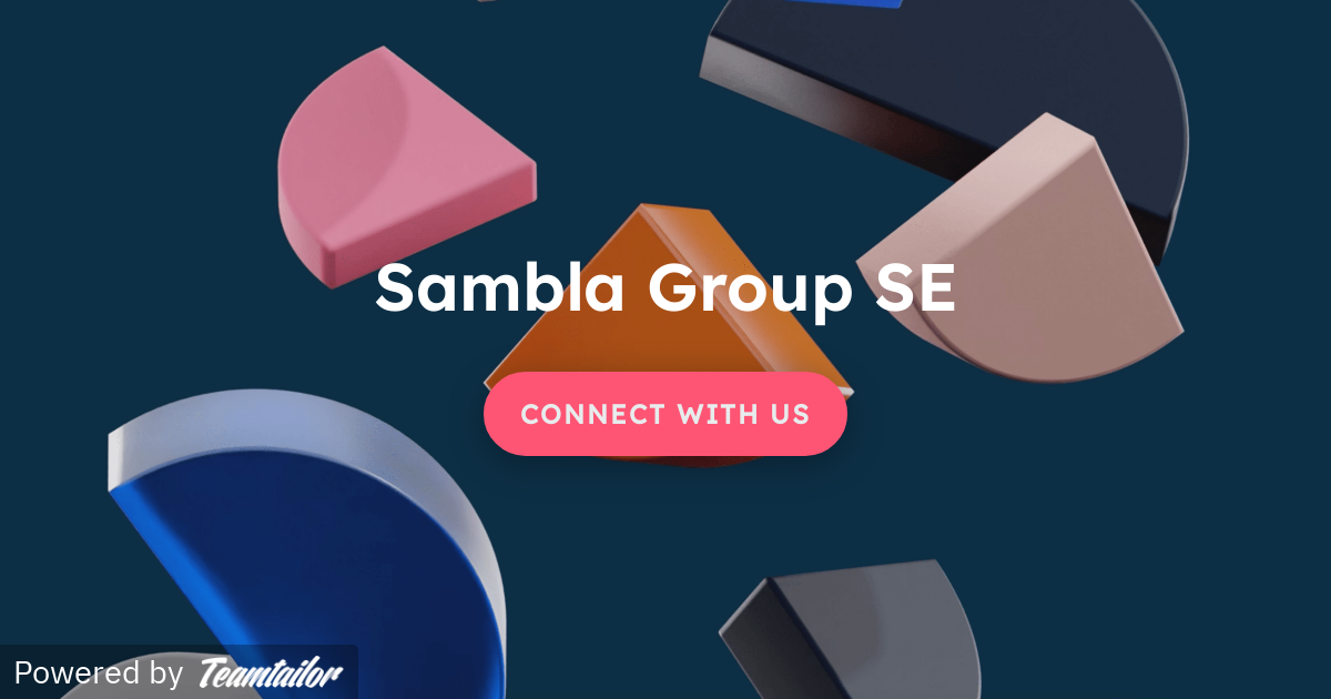 "Career at Sambla Group" - Sambla Group Sweden