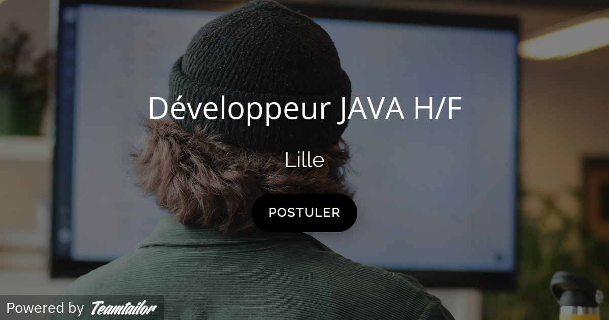 Développeur JAVA H/F - Smile Group