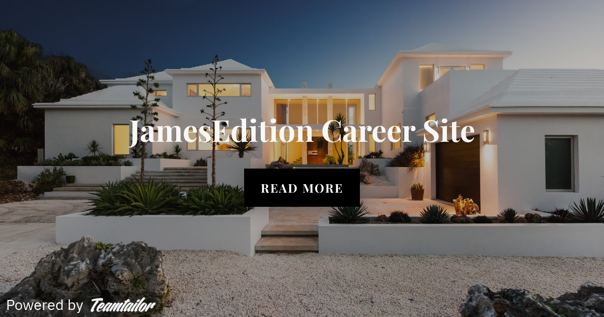 Join the JamesEdition Team - JamesEdition