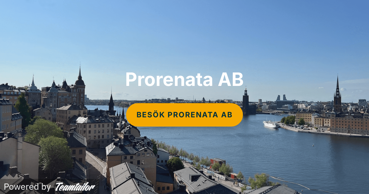 Enklare elevhälsa - Prorenata AB