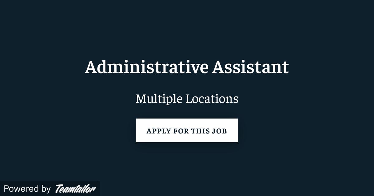 Administrative Assistant - Apollo Mechanical Contractors
