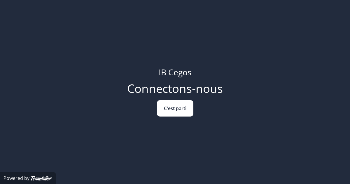 IB Cegos – Connect